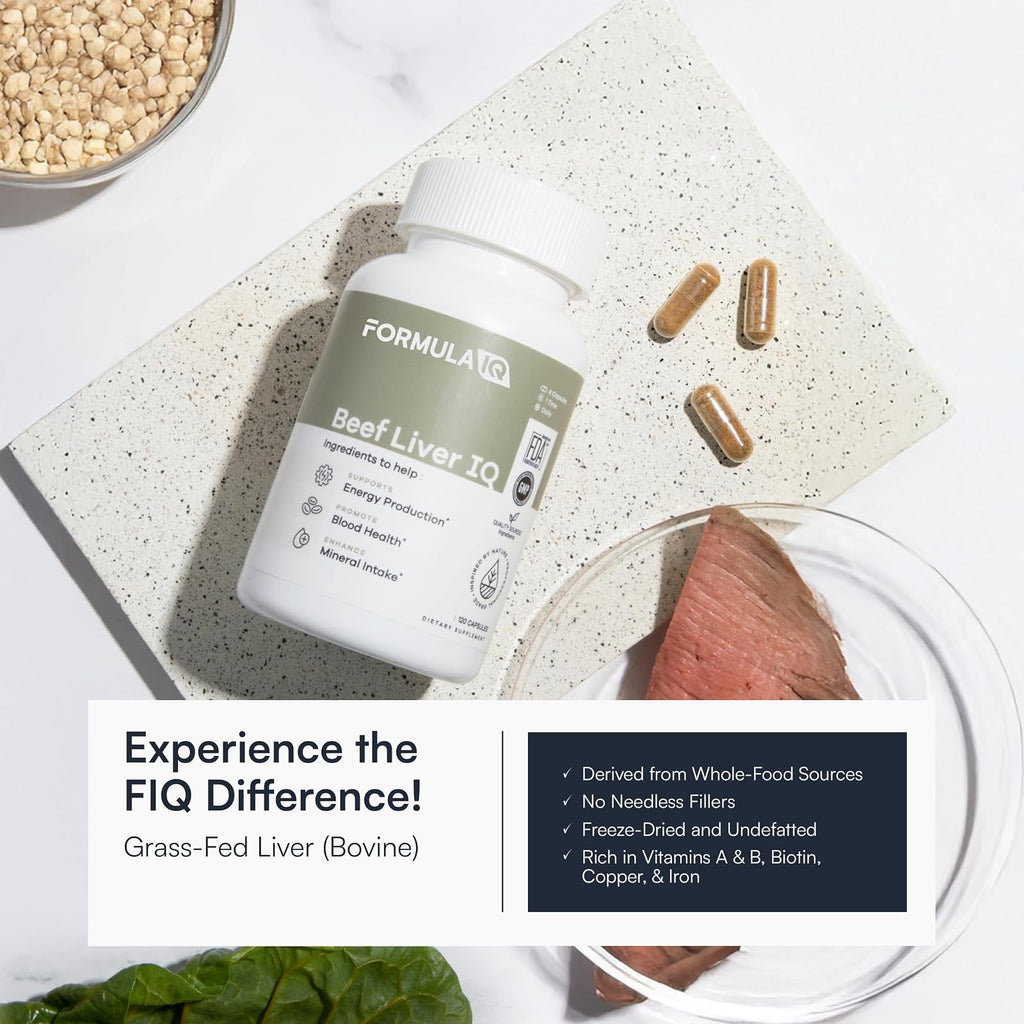 nutrient-rich beef liver capsules
