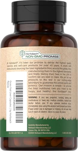 nutrient-rich beef liver capsules