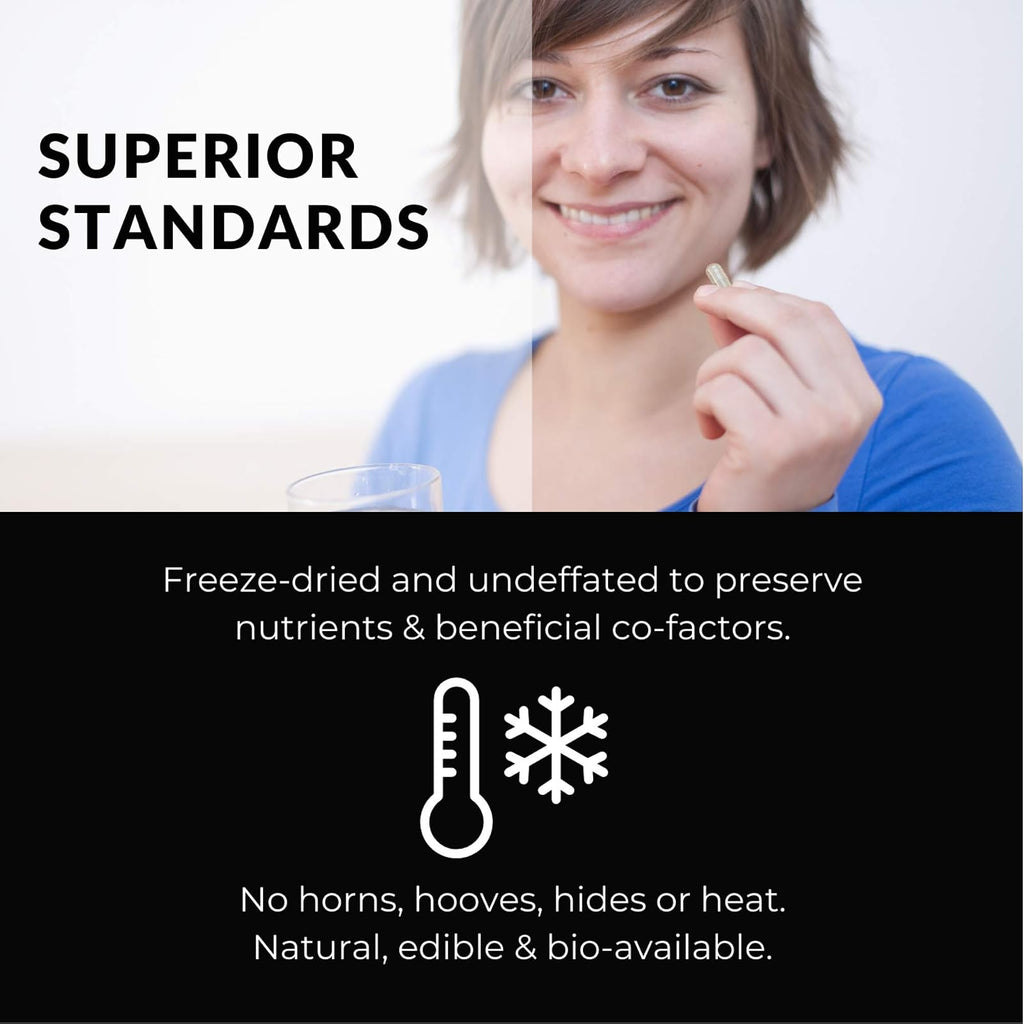 Nutrient-rich beef liver capsules
