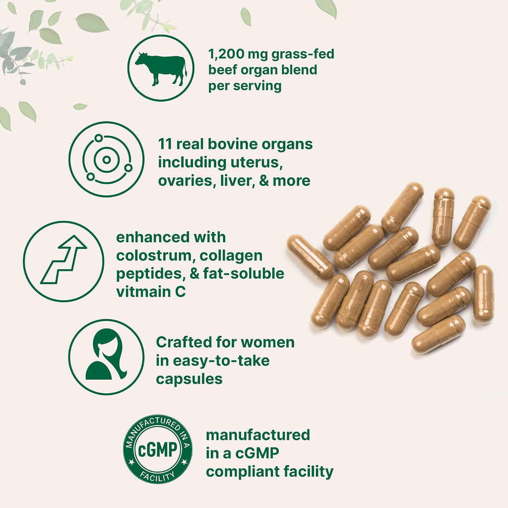 nutrient-rich beef liver capsules