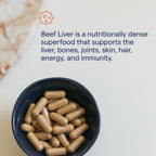nutrient-rich beef liver capsules