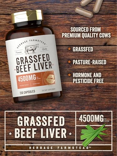 nutrient-rich beef liver supplement