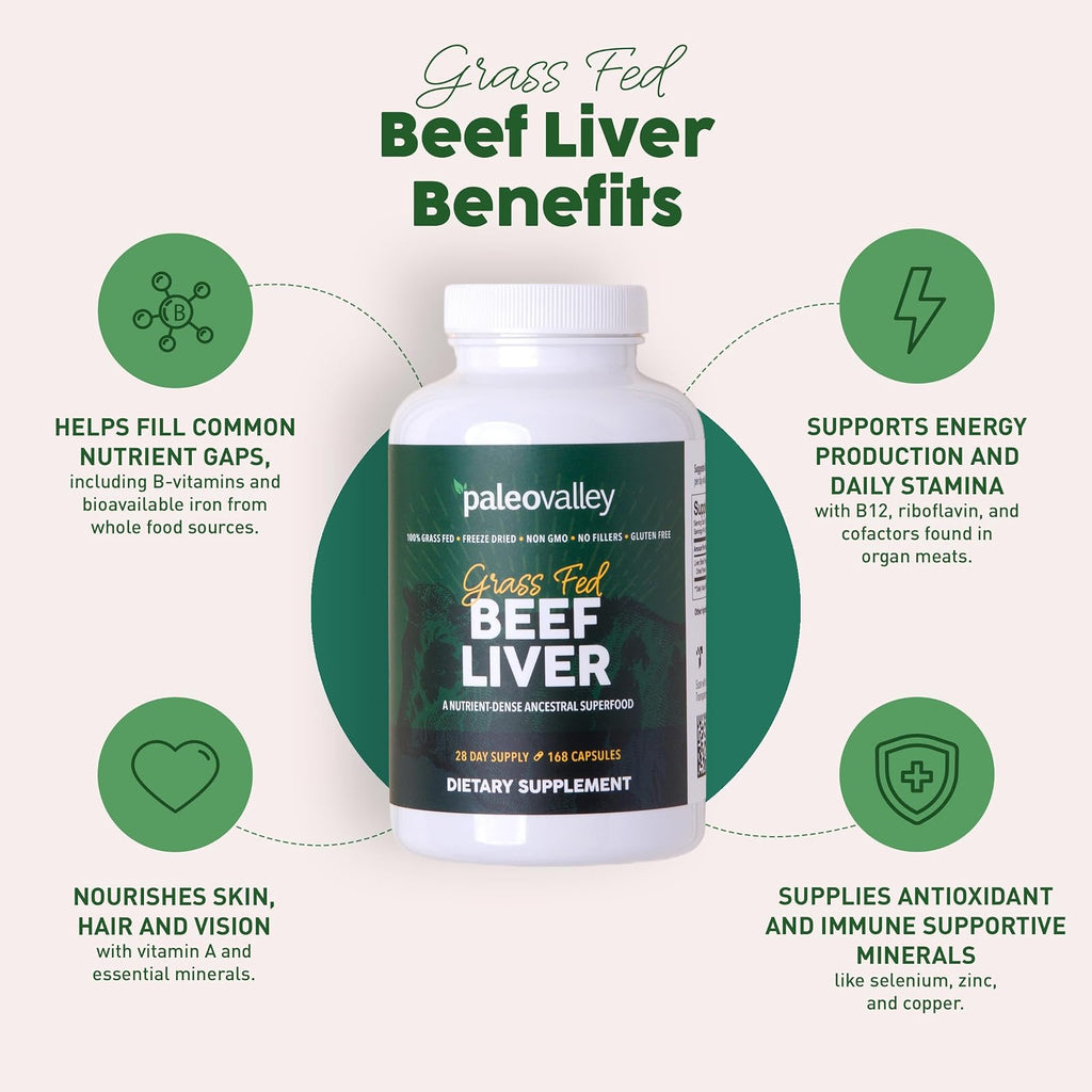 nutrient-rich beef liver supplement