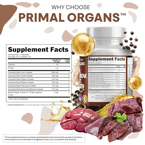 nutrient-rich beef liver supplement