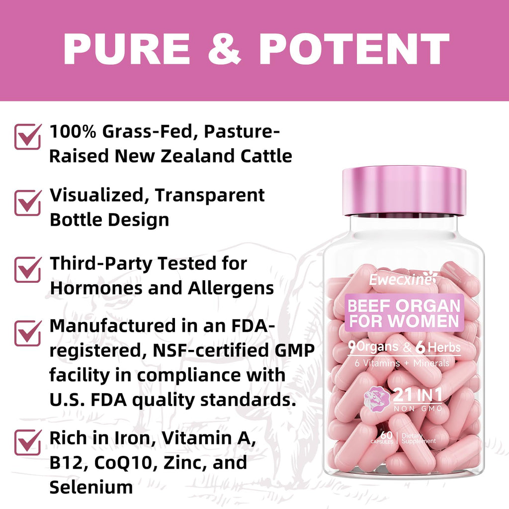 nutrient-rich beef liver supplement