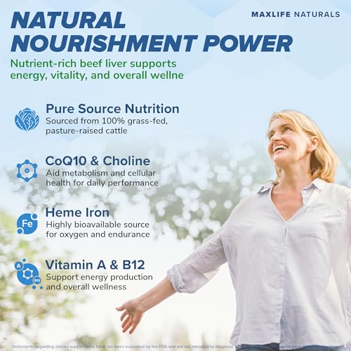 nutrient-rich beef liver supplement