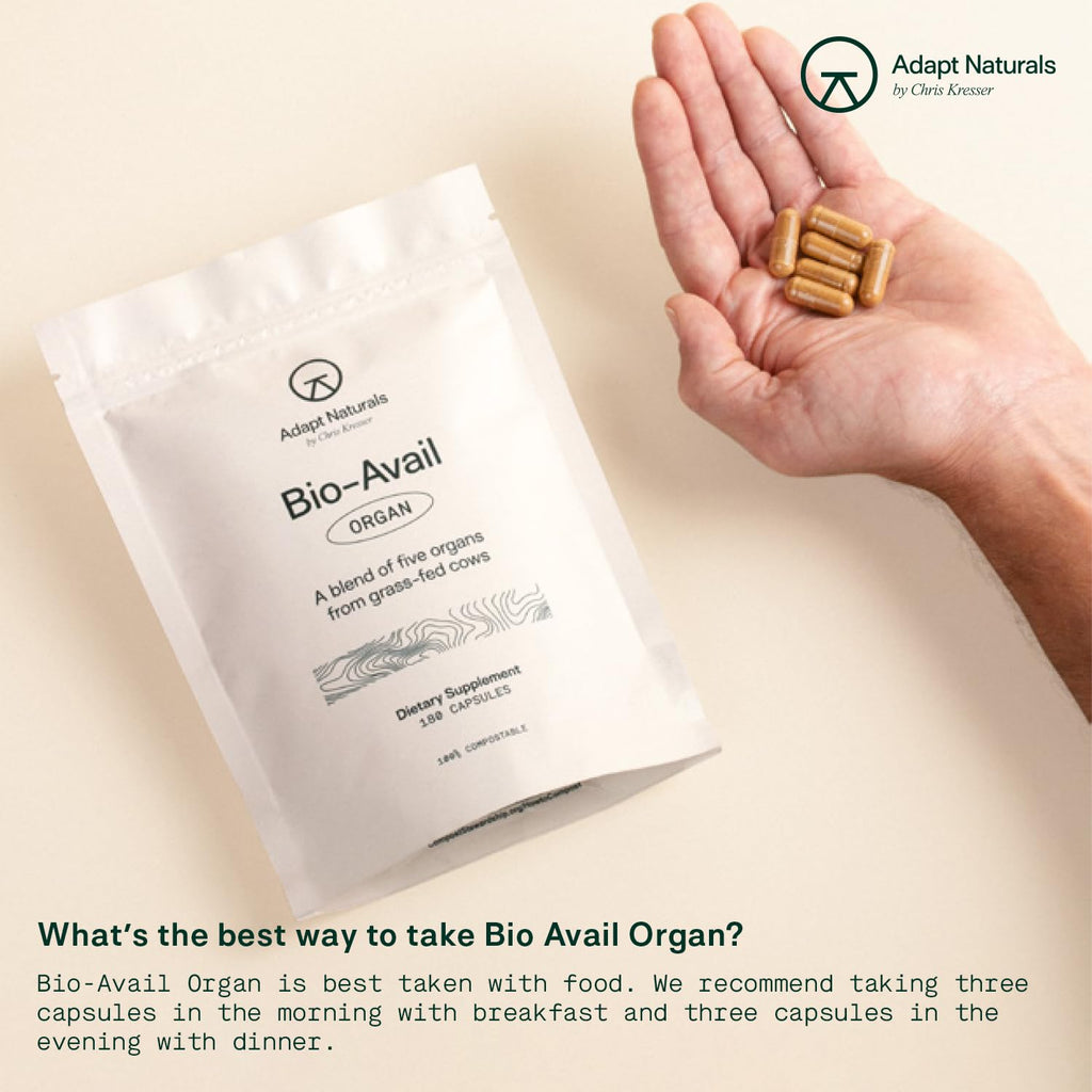 nutrient-rich beef organ capsules