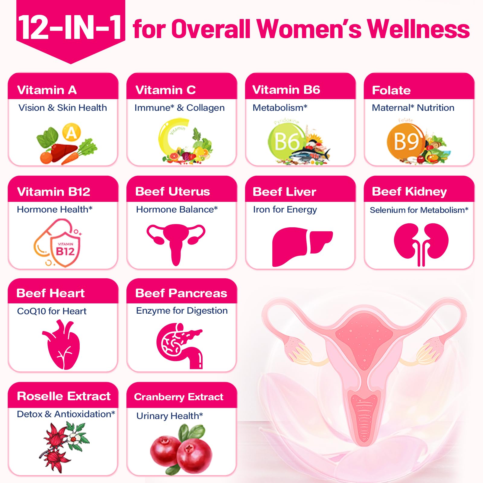 nutrient-rich beef organ capsules
