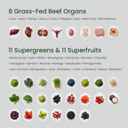 nutrient-rich beef organ capsules