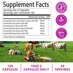 nutrient-rich beef organ capsules