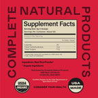Nutrient-rich beet powder for hair skin nails