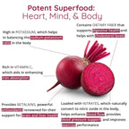 nutrient-rich beet root for wellness