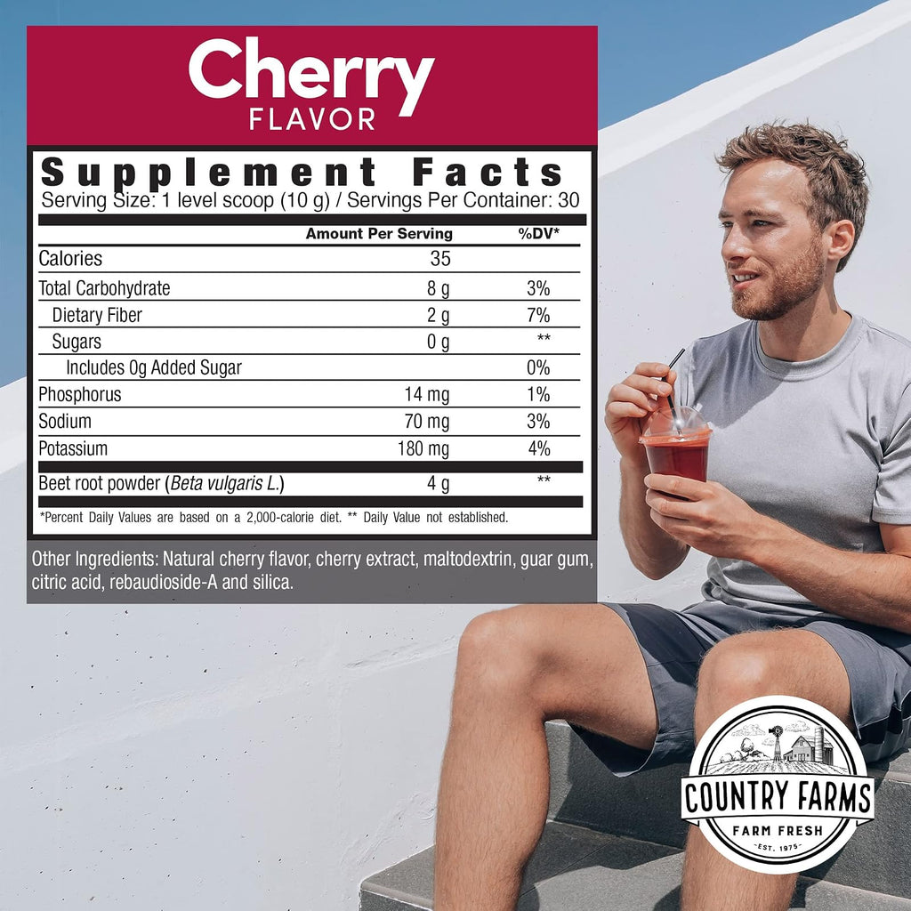 nutrient-rich beet root powder supplement