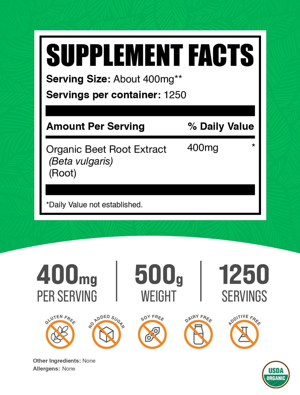 nutrient-rich beet root supplement