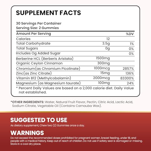 nutrient-rich berberine gummies for vitality