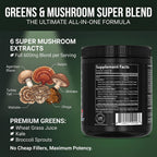 nutrient-rich berry greens supplement