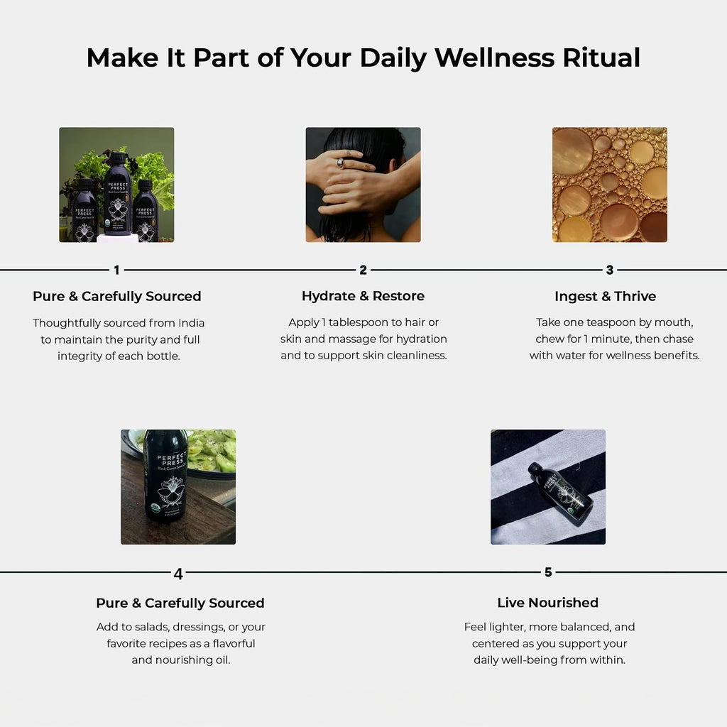 nutrient-rich black cumin oil
