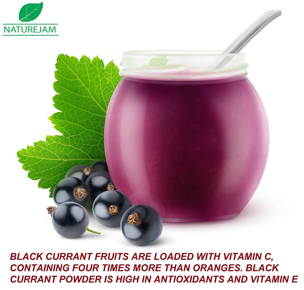 nutrient-rich black currant powder supplement