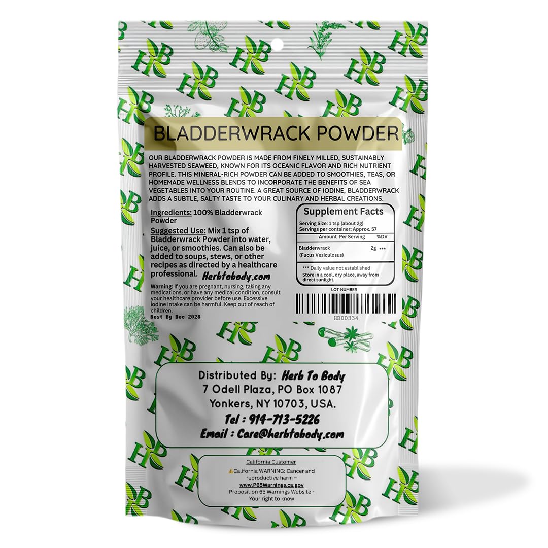 Nutrient-rich bladderwrack for cooking
