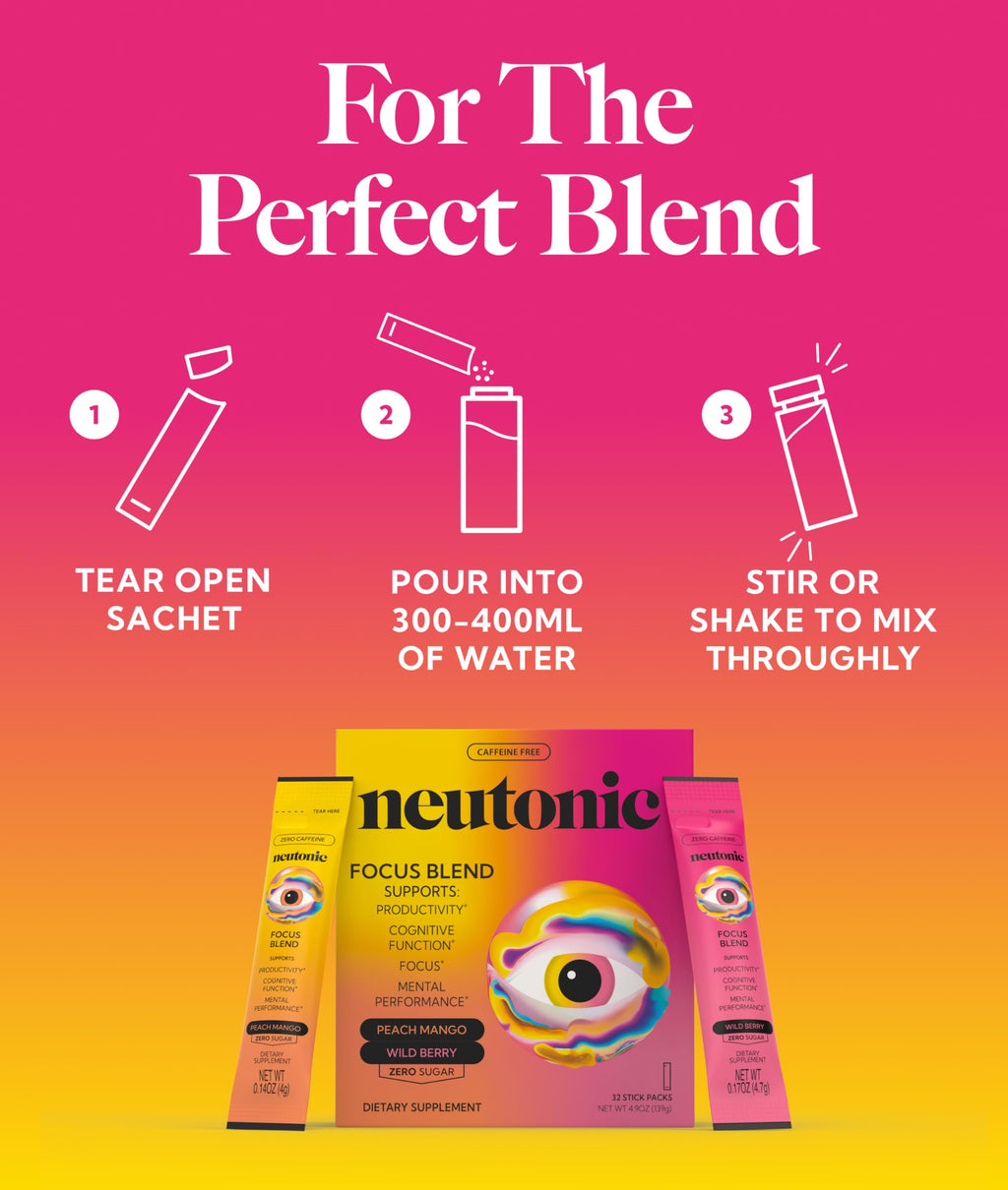 Nutrient-rich blend for brain health