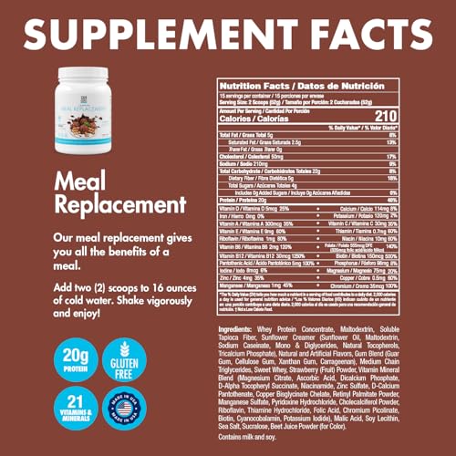 Nutrient-rich blended supplements for energy