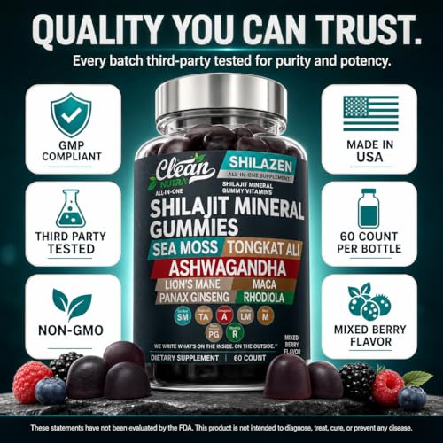 Nutrient-rich blended supplements for vitality