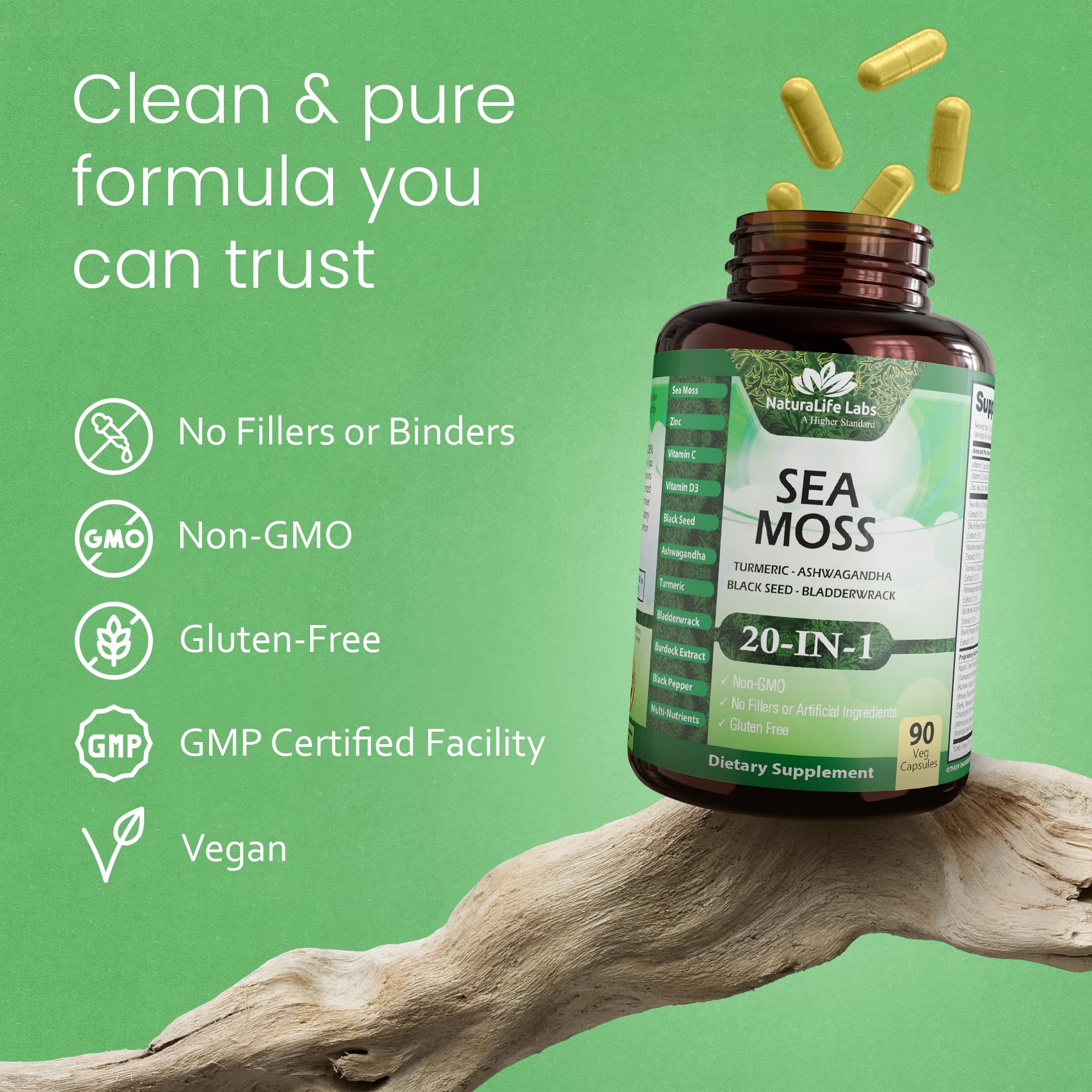 Nutrient-rich blended supplements