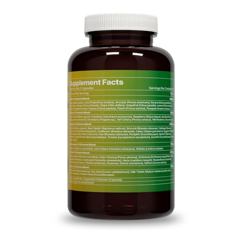 nutrient-rich blended vitamin capsules