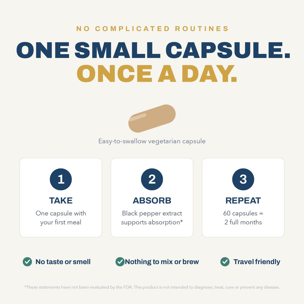 nutrient-rich blended vitamin capsules