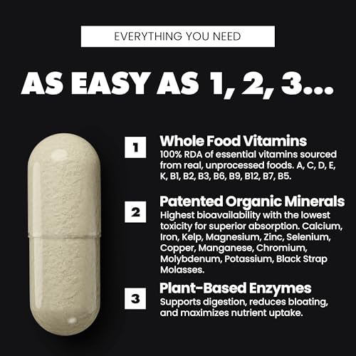 nutrient-rich blended vitamin capsules