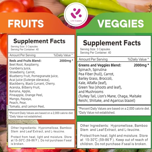 nutrient-rich blended vitamin capsules