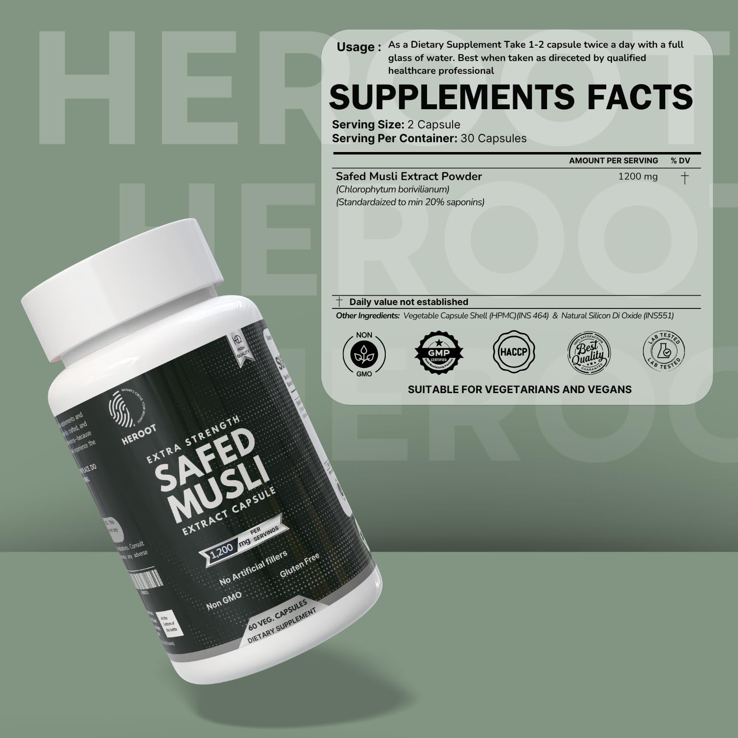 nutrient-rich blended vitamin capsules