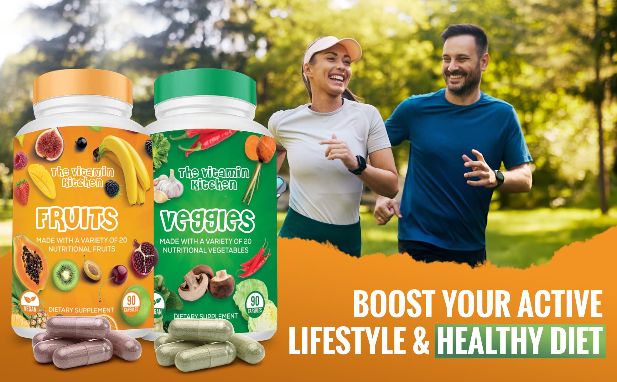 nutrient-rich blended vitamin & mineral capsules