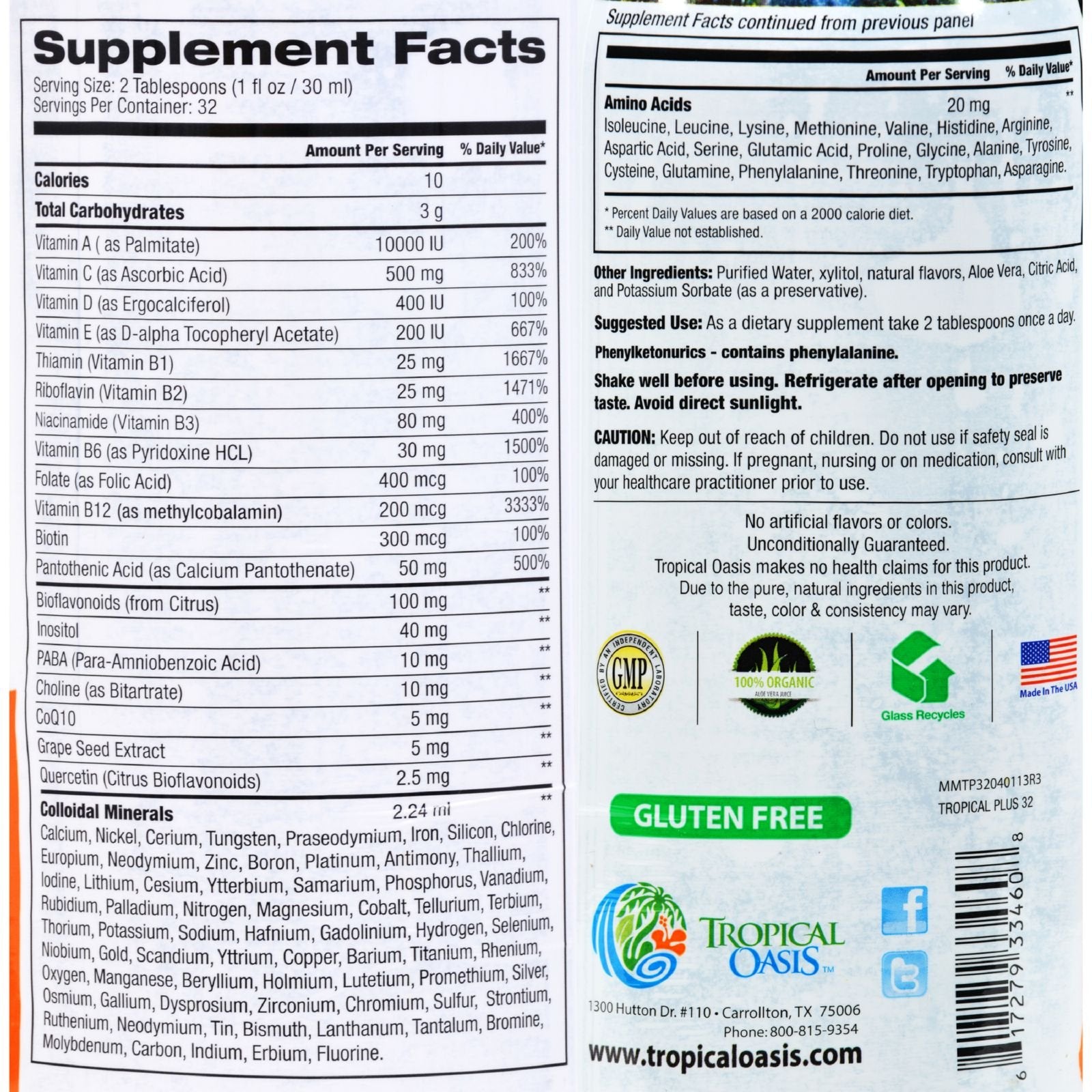 Nutrient-rich blended vitamin & mineral formula