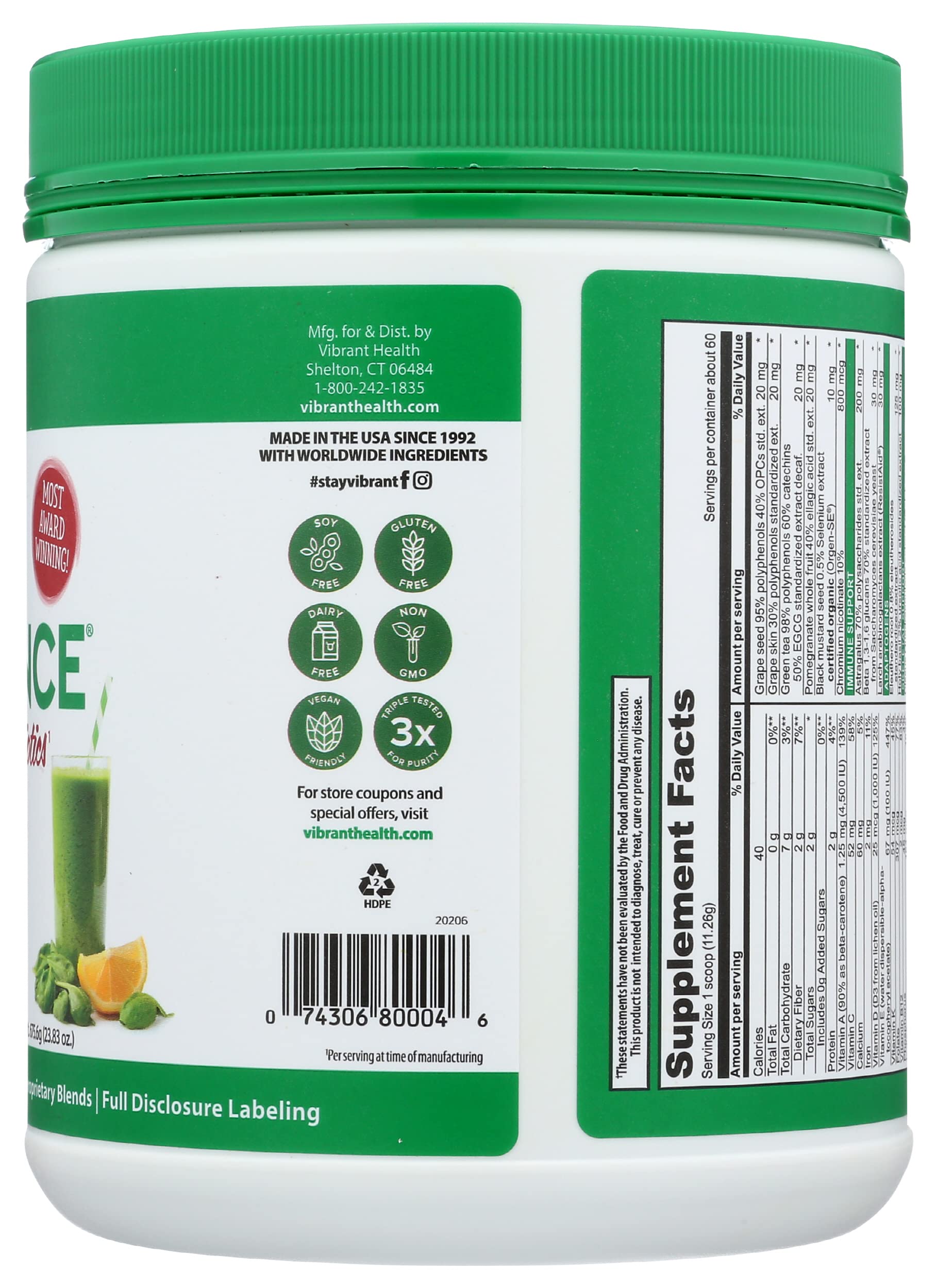 nutrient-rich blended vitamin mix