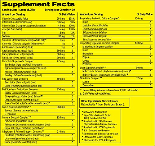 nutrient-rich blended vitamin powder
