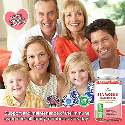 Nutrient-rich blended vitamin sea moss gummies