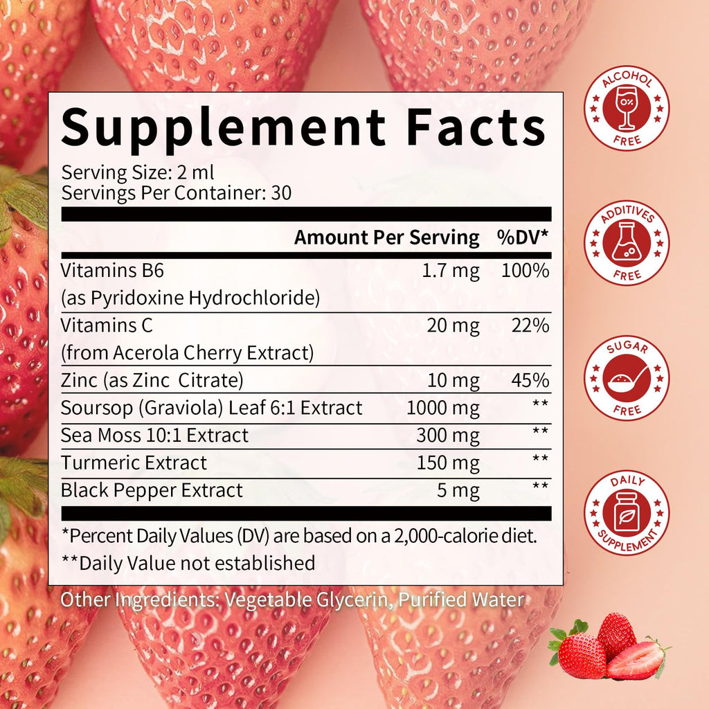 nutrient-rich blended vitamin solution