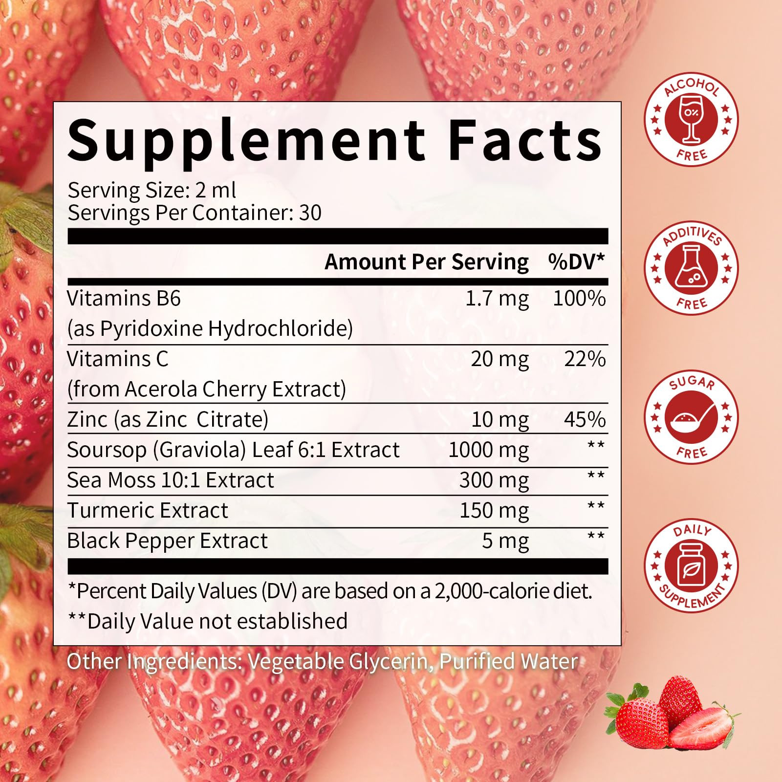 nutrient-rich blended vitamin solution