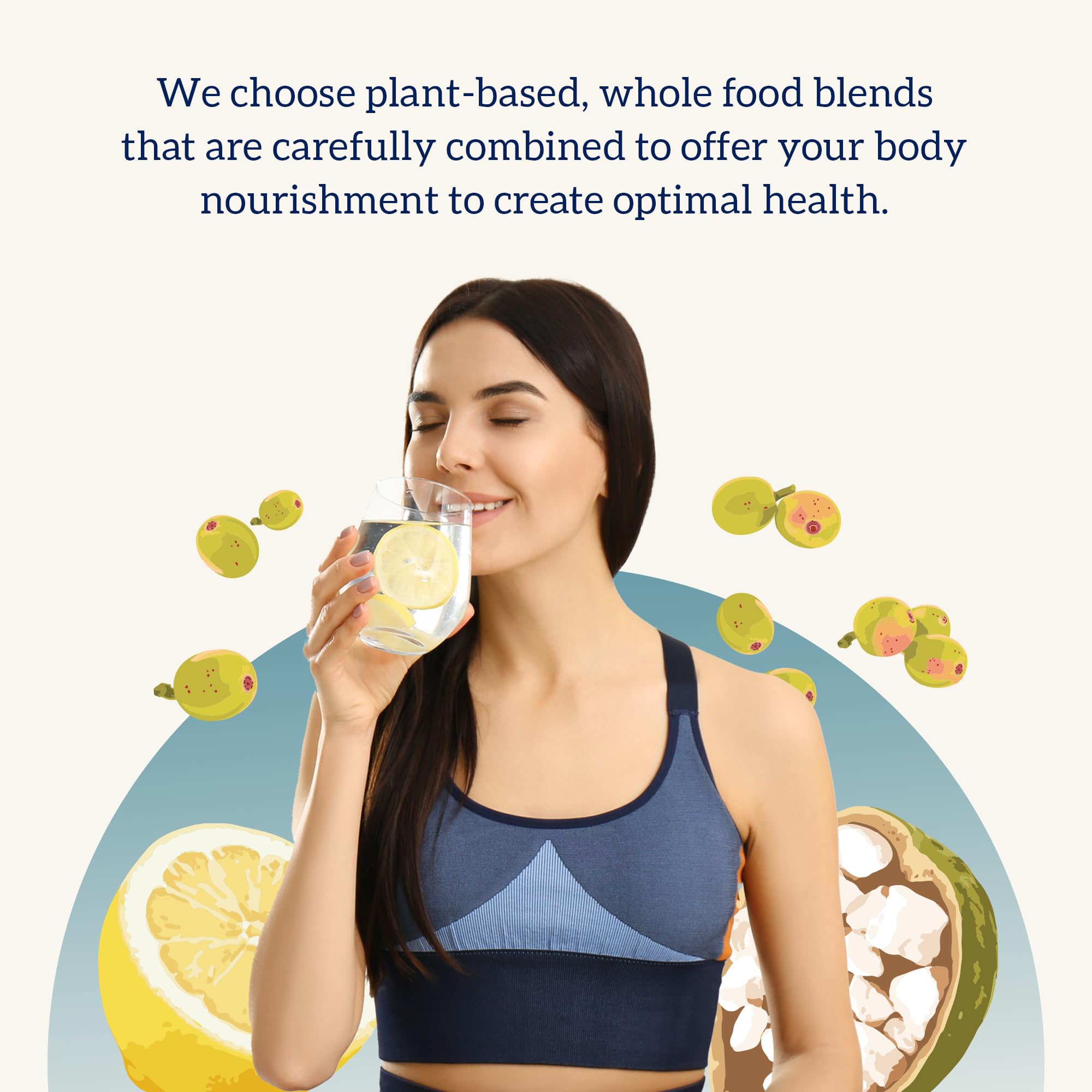 nutrient-rich blended vitamin supplement
