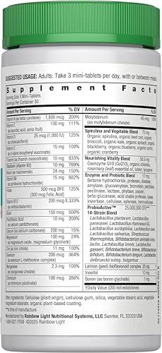 Nutrient-rich blended vitamin supplements for wellness
