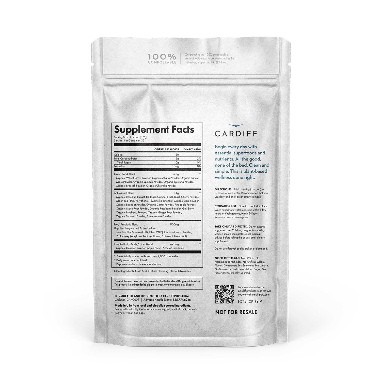 Nutrient-rich blended vitamin supplements