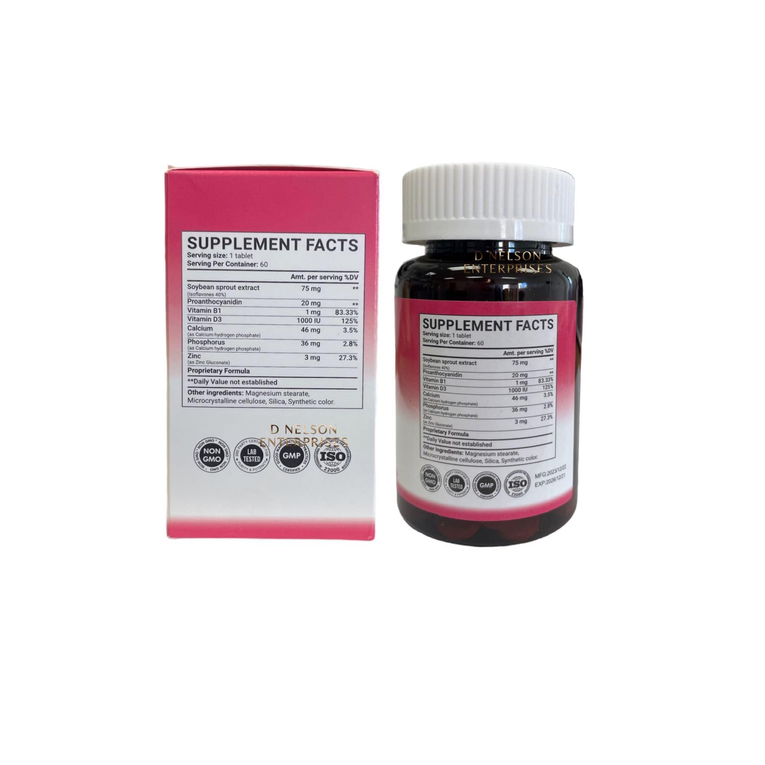 nutrient-rich blended vitamin tablets