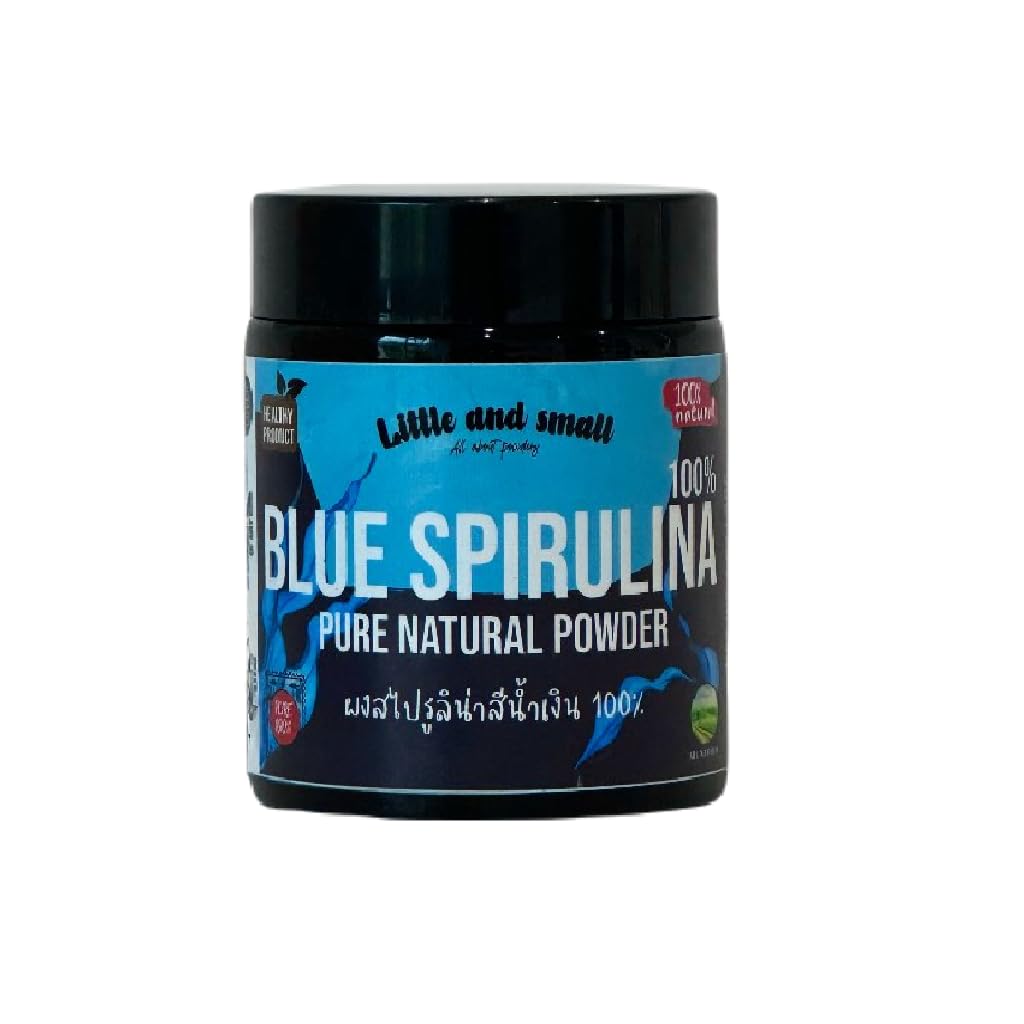 nutrient-rich blue spirulina powder