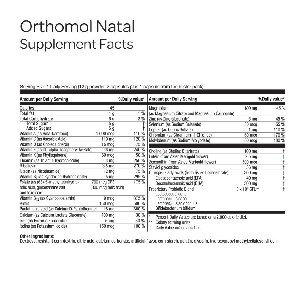 Nutrient-rich breastfeeding powder supplement