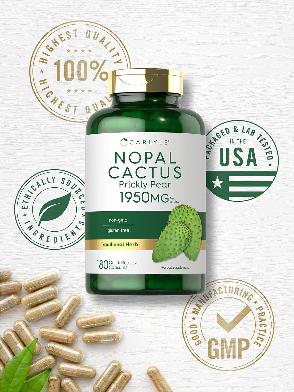 Nutrient-rich cactus supplement for vitality