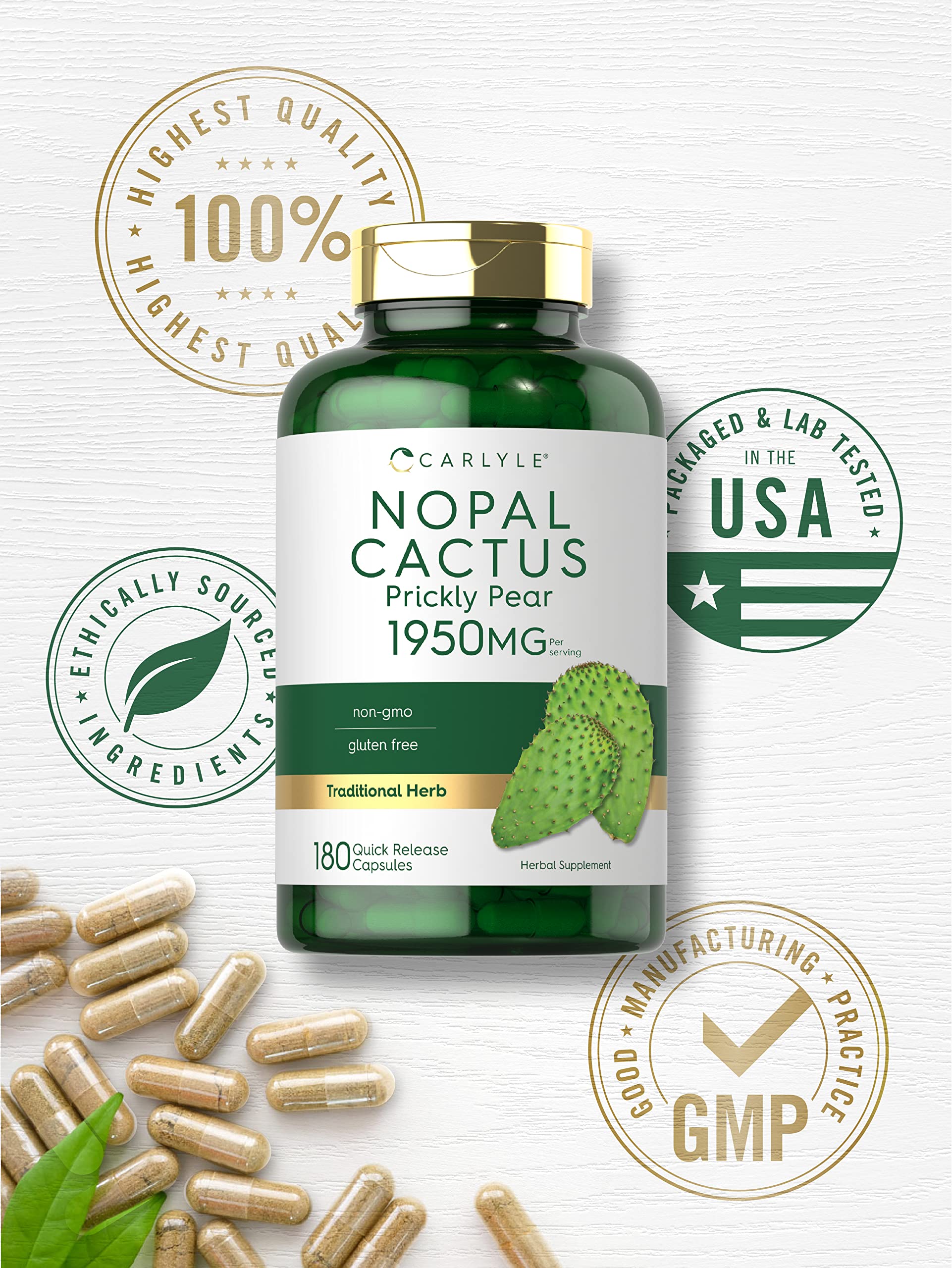 Nutrient-rich cactus supplement for vitality