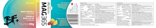 Nutrient-rich calcium supplement powder