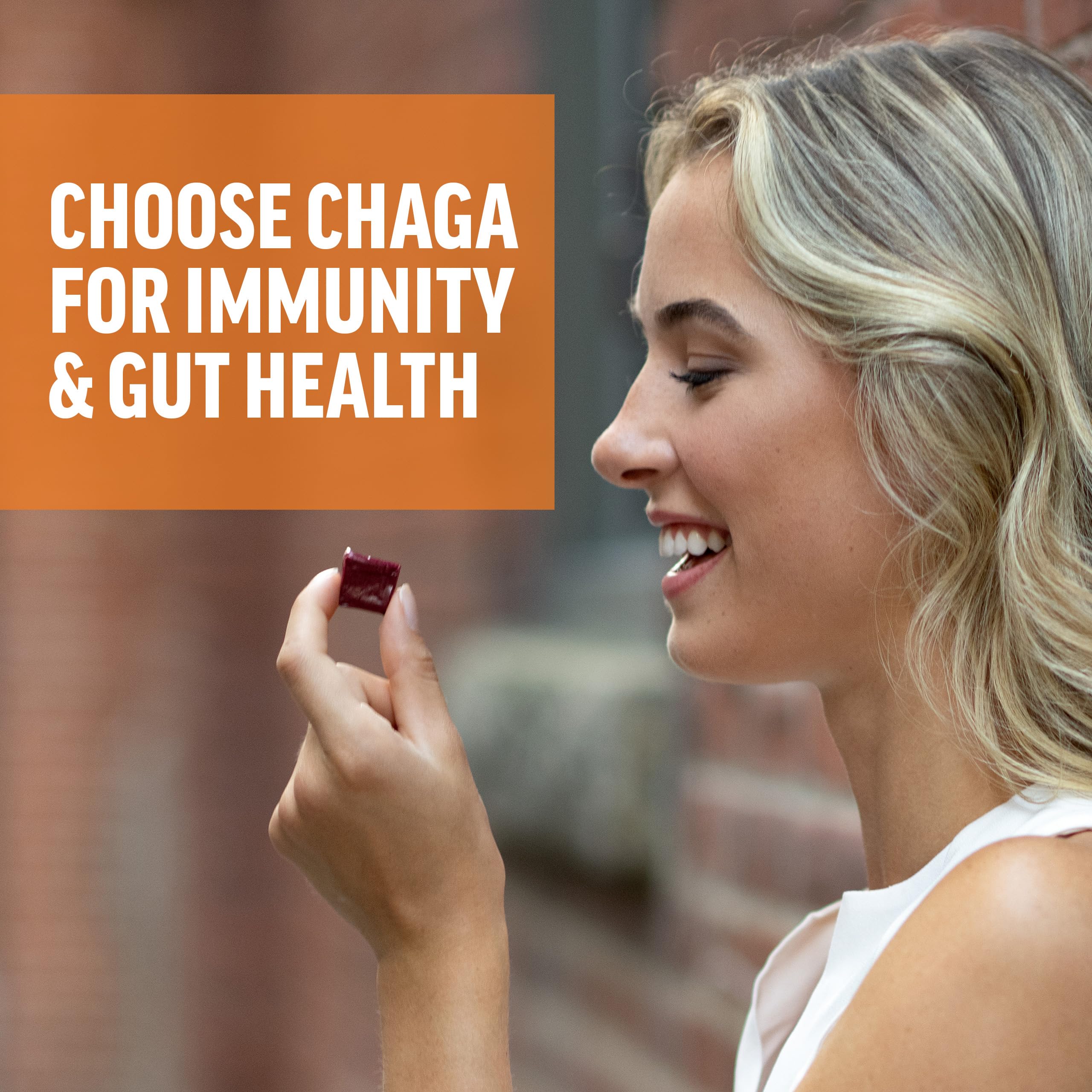 nutrient-rich chaga mushroom chews