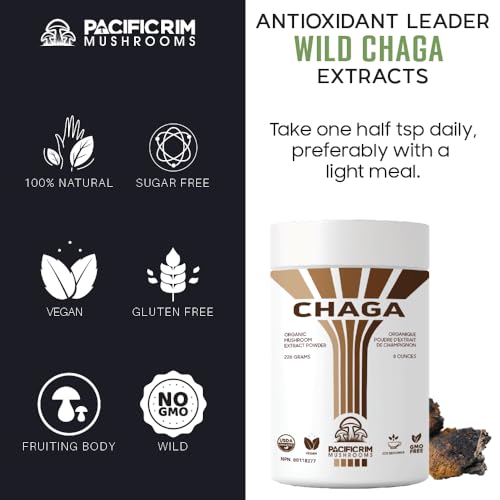 Nutrient-rich Chaga mushroom extract